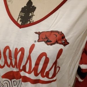 Colosseum | Tops | Nwt Arkansas Razorbacks Baseball Top | Poshmark